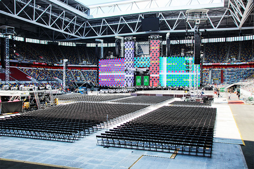 Chairs For Concerts: Maximize the visitor comfort now - EPS