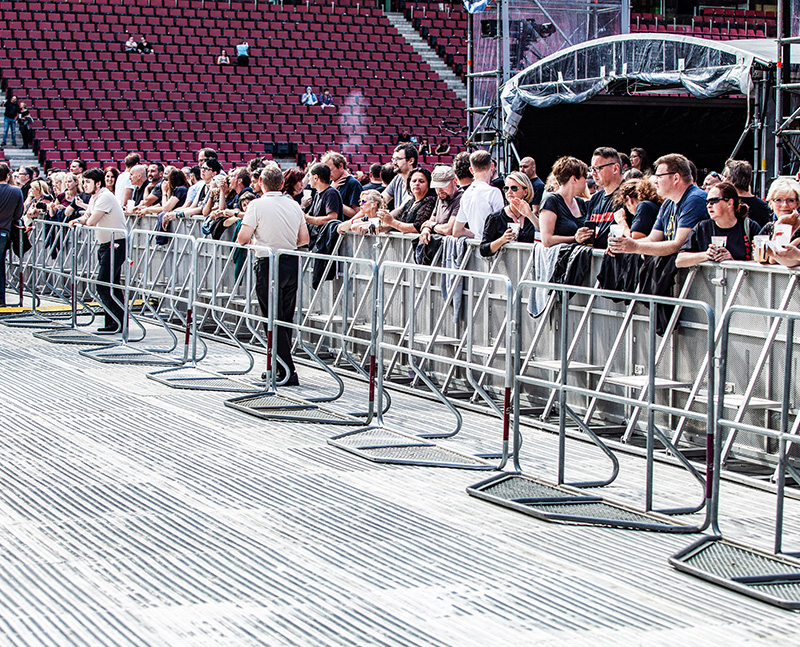 Crowd Barriers: Comprehensively Protecting Events
