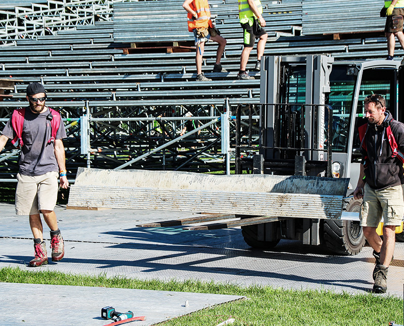 Temporary Event Flooring: Protecting the Turf Surface
