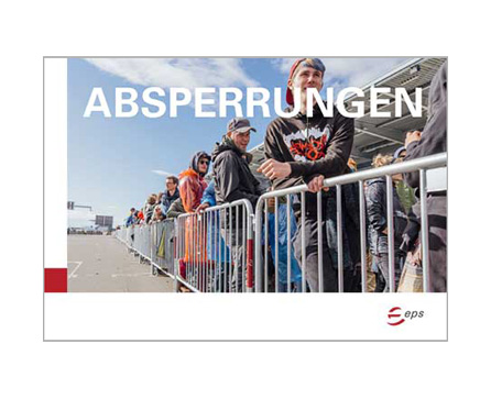 Absperrlösungen für jeden Anlass | Broschüre | eps .net