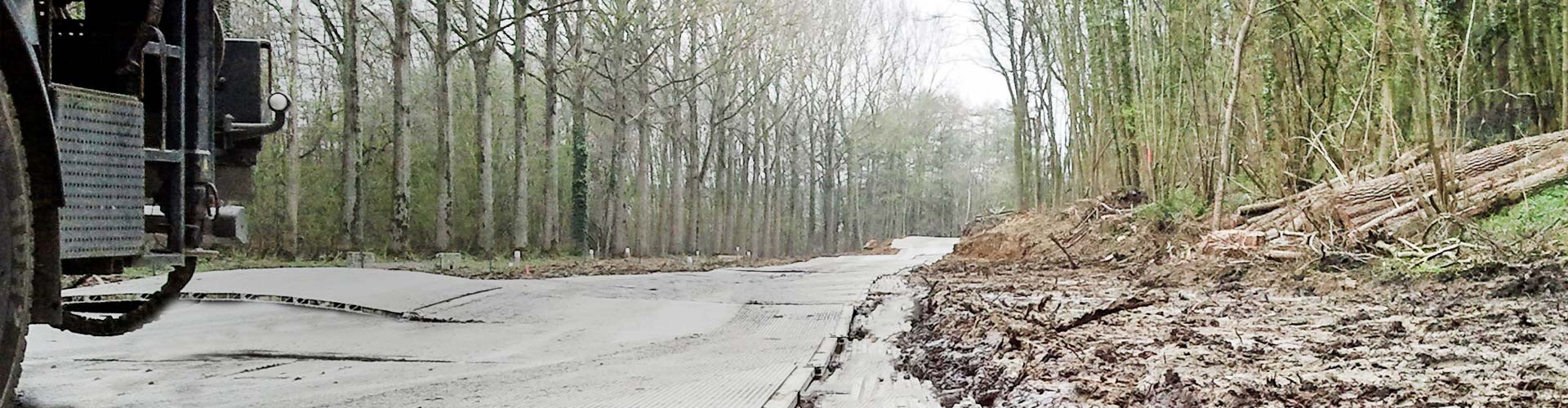 Swamp Mats | Protect forests with the ideal flooring | eps.net