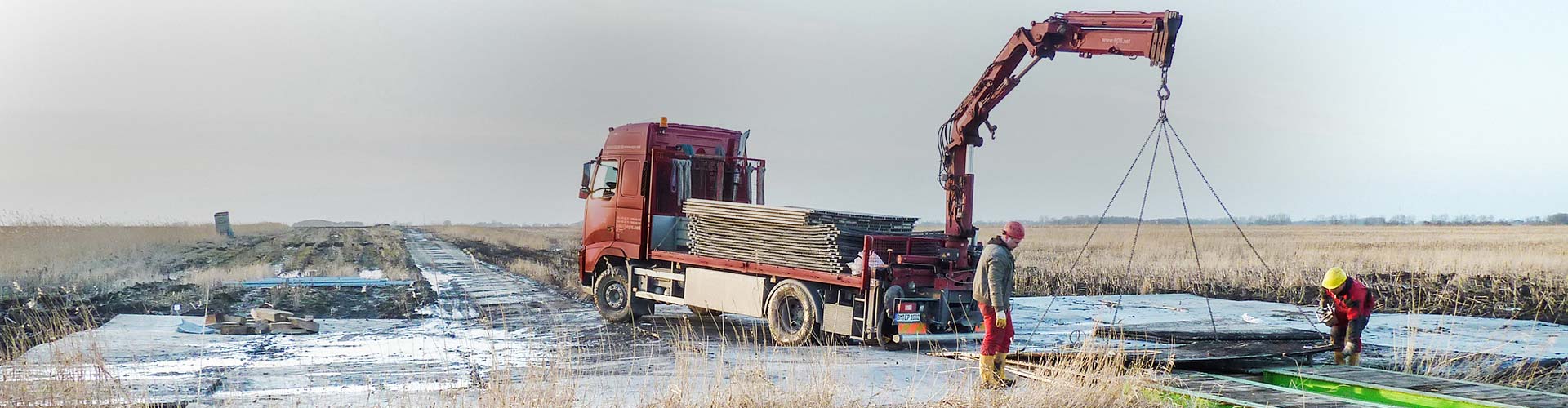 Trackway | Create surfaces suitable for heavy loads | eps.net